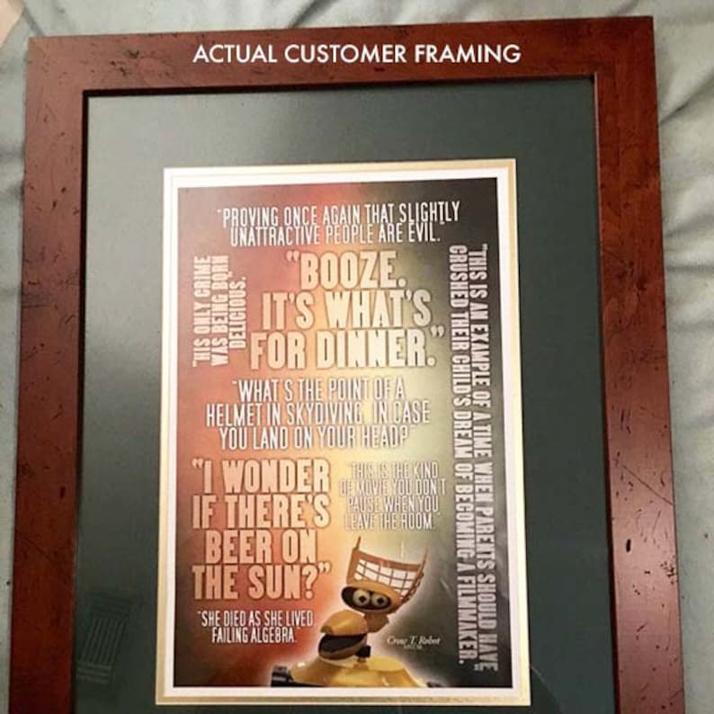 MST3K Crow T. Robot Quotes Poster 12x18 | Etsy