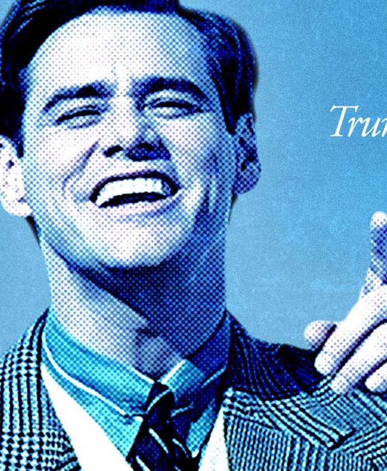 The Truman Show "good Morning - Good Night" Quote Poster (12"x18") - Etsy