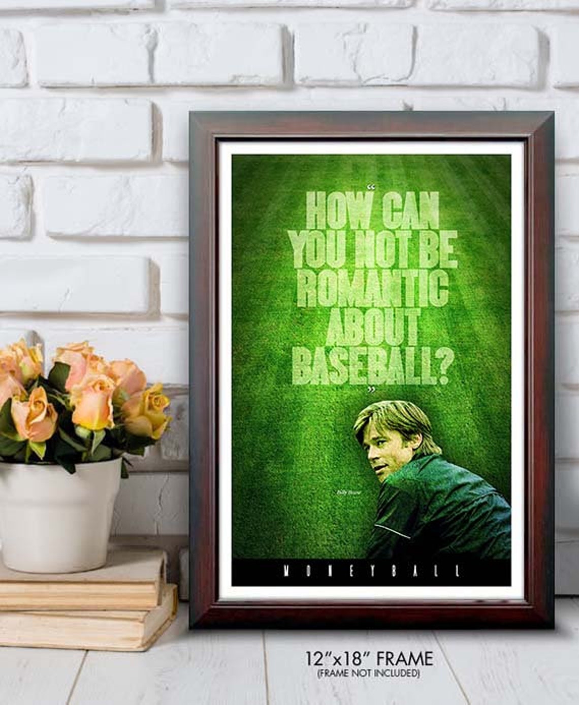 Moneyball romantic Quote Poster | Etsy
