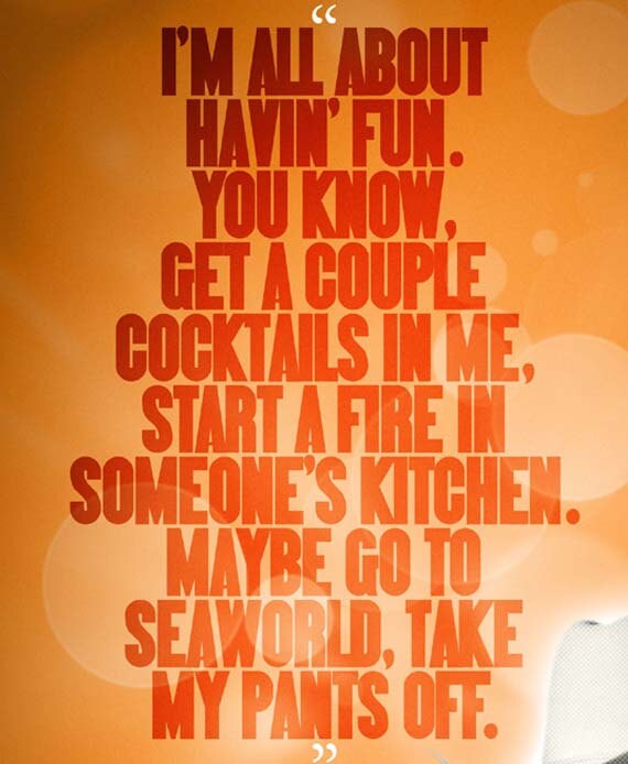 ANCHORMAN Champ Kind i'm All About Having Fun | Etsy