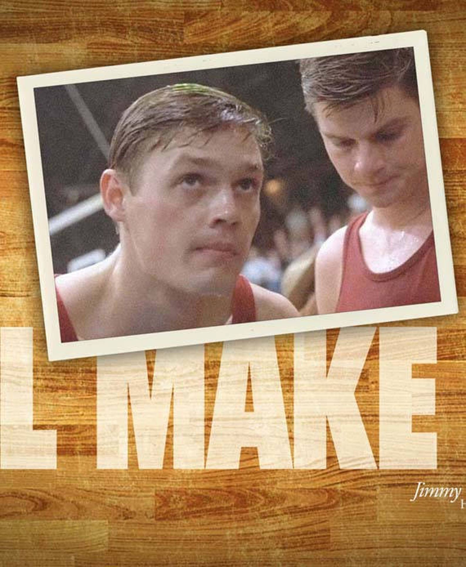 Hoosiers "i'll MAKE It" Quote Poster (18"x12") - Etsy