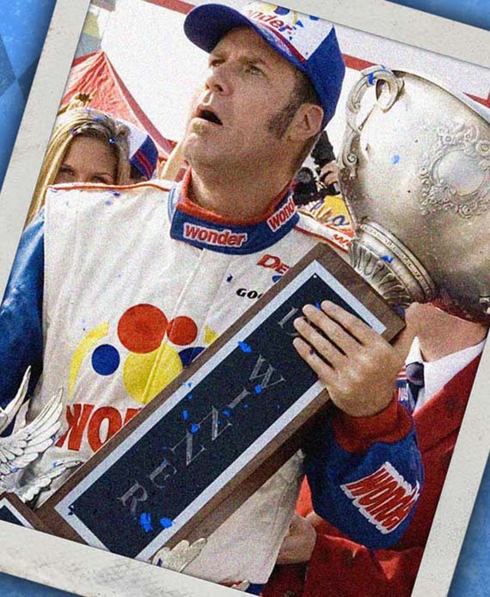 Talladega Nights: Ricky Bobby INTERVIEW Poster | Etsy