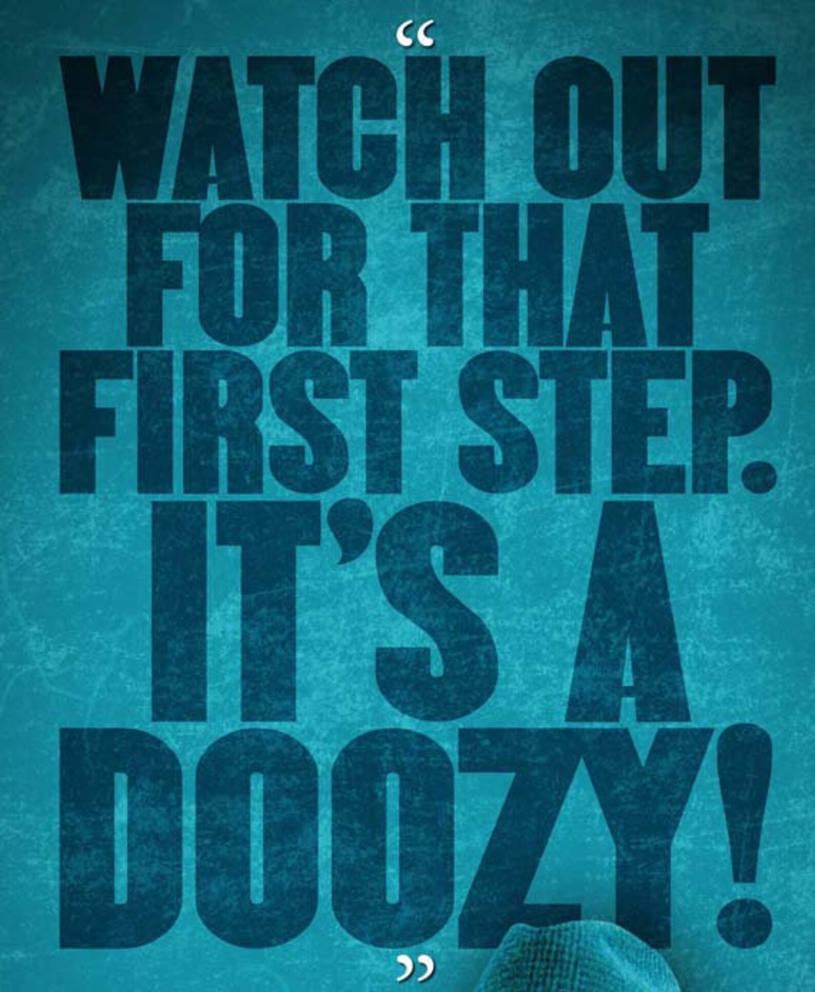 Groundhog Day "doozy!" Quote Poster (12"x18") - Etsy