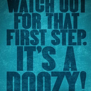 Groundhog Day "doozy!" Quote Poster (12"x18") - Etsy