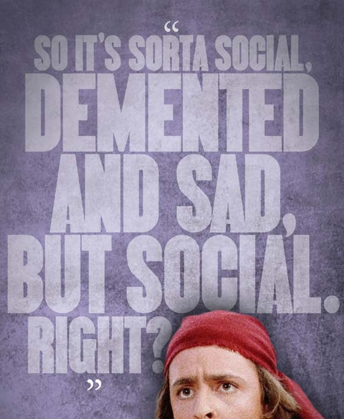 THE BREAKFAST CLUB demented and Sad Quote Poster - Etsy