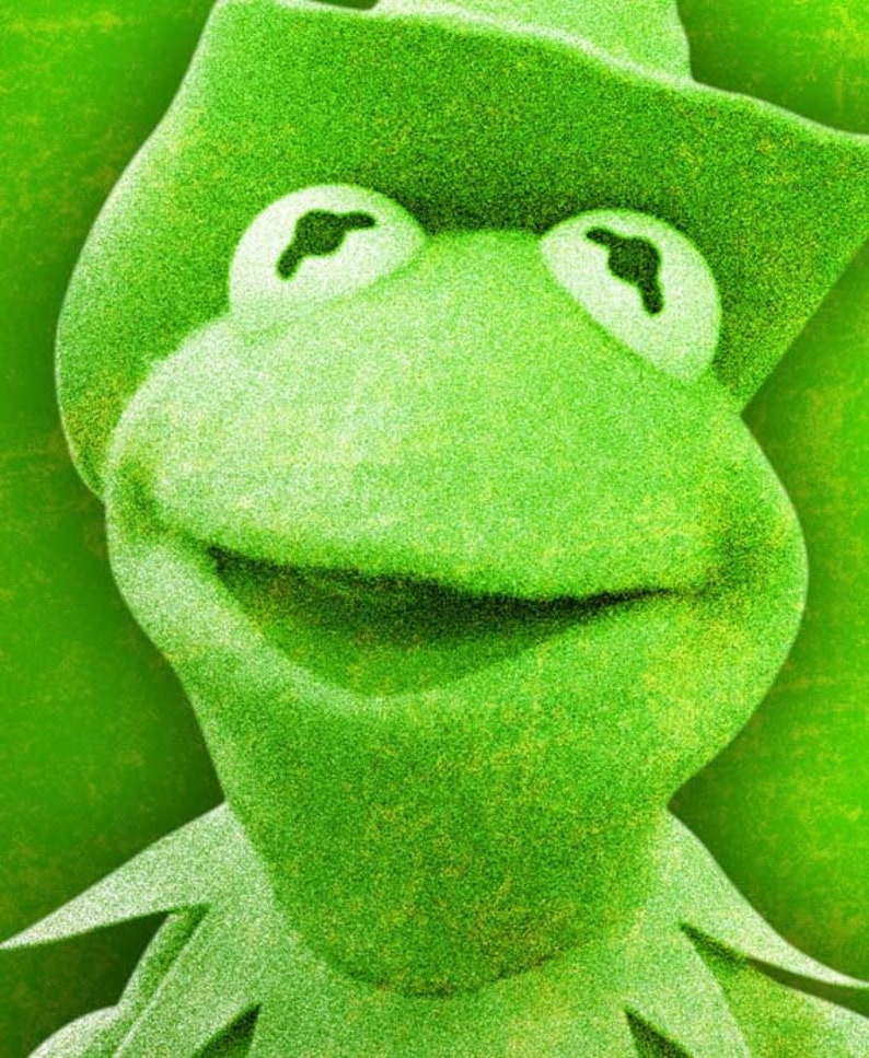 The Muppet Movie KERMIT rainbow Connection Quote | Etsy