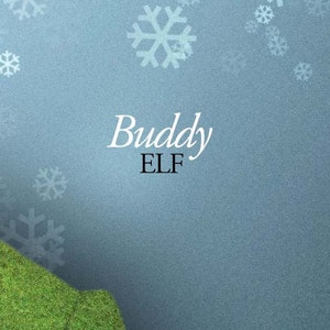 ELF "smiling's My Favorite" Quote Poster (12"x18") - Etsy