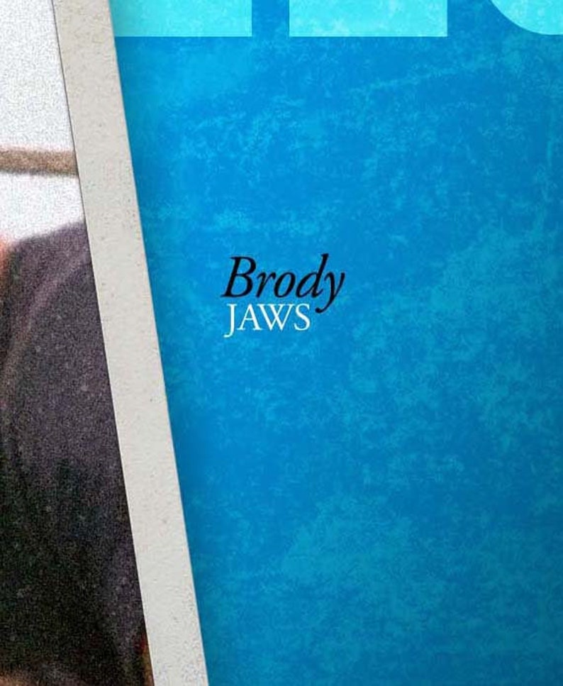JAWS smile Quote Poster 12x18 - Etsy