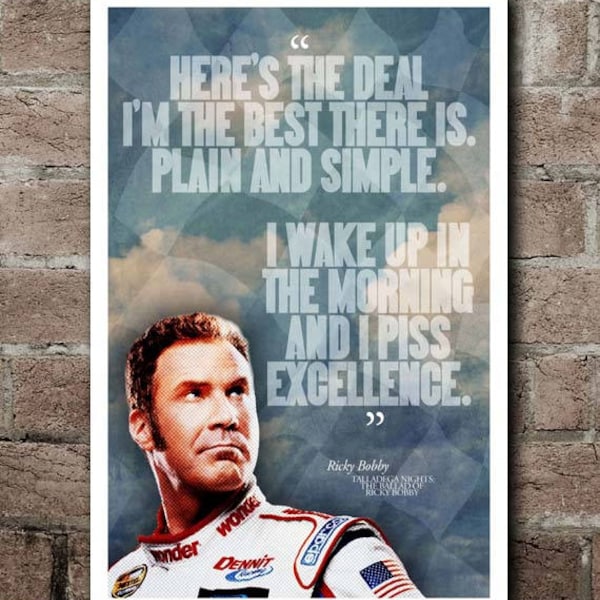 Ricky Bobby - Etsy