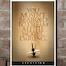 INCEPTION "dream A Little Bigger, Darling" Quote Poster (12"x18") - Etsy