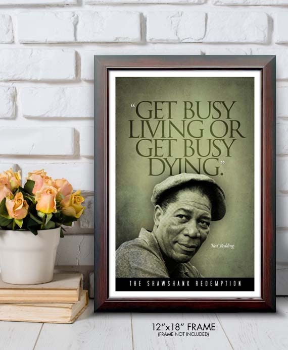 Shawshank Redemption RED Quotes COMBO PACK Posters | Etsy