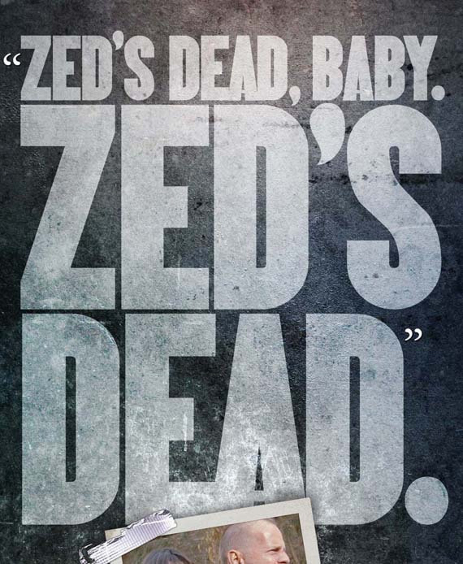 Pulp Fiction zed's Dead Quote Poster - Etsy