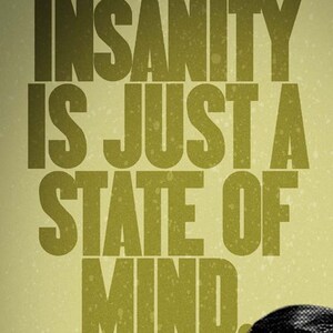M*A*S*H Hawkeye "insanity" Quote Poster (12"x18") - Etsy