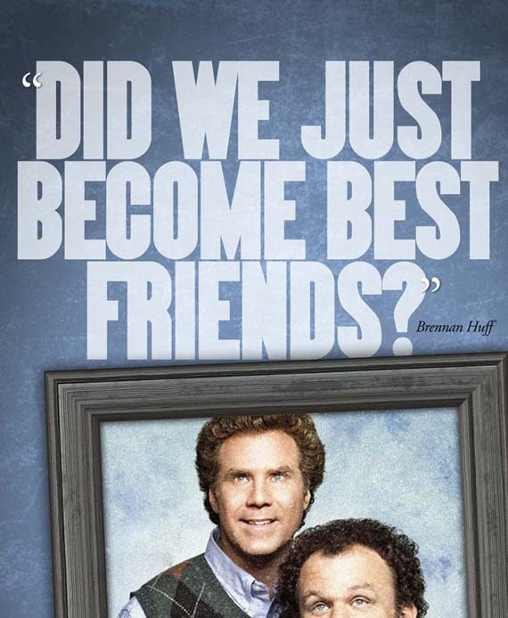Step Brothers best Friends Quote Poster | Etsy