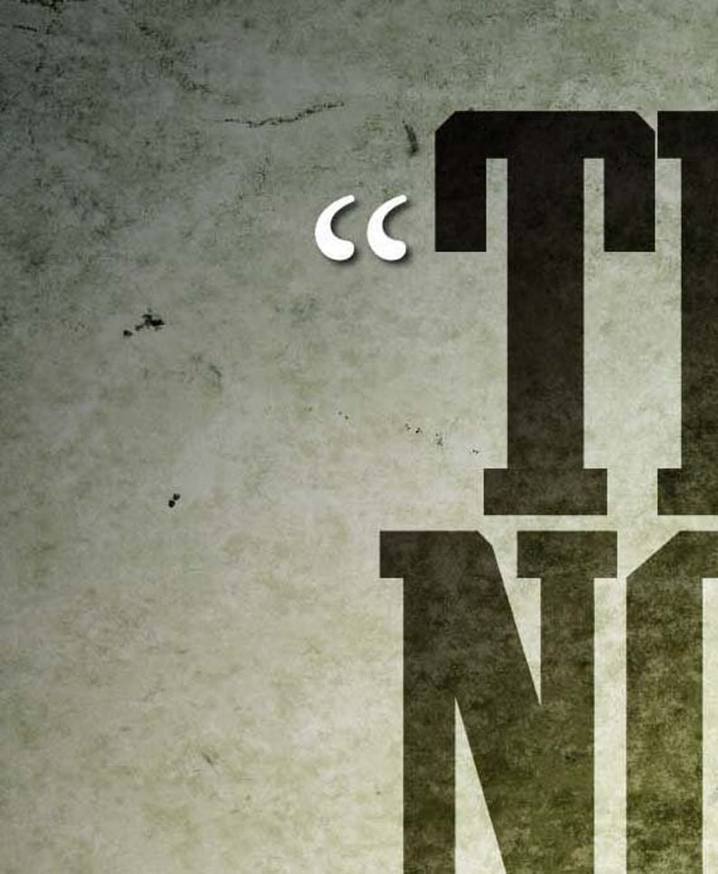 PALE RIDER Piece Of Hickory Quote Poster | Etsy