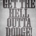 GUNSMOKE Matt Dillon hell Outta Dodge Quote Poster 12x18 - Etsy