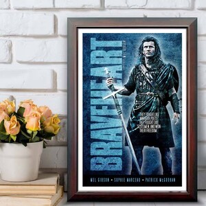 BRAVEHEART Movie Quote Poster (12"x18") - Etsy