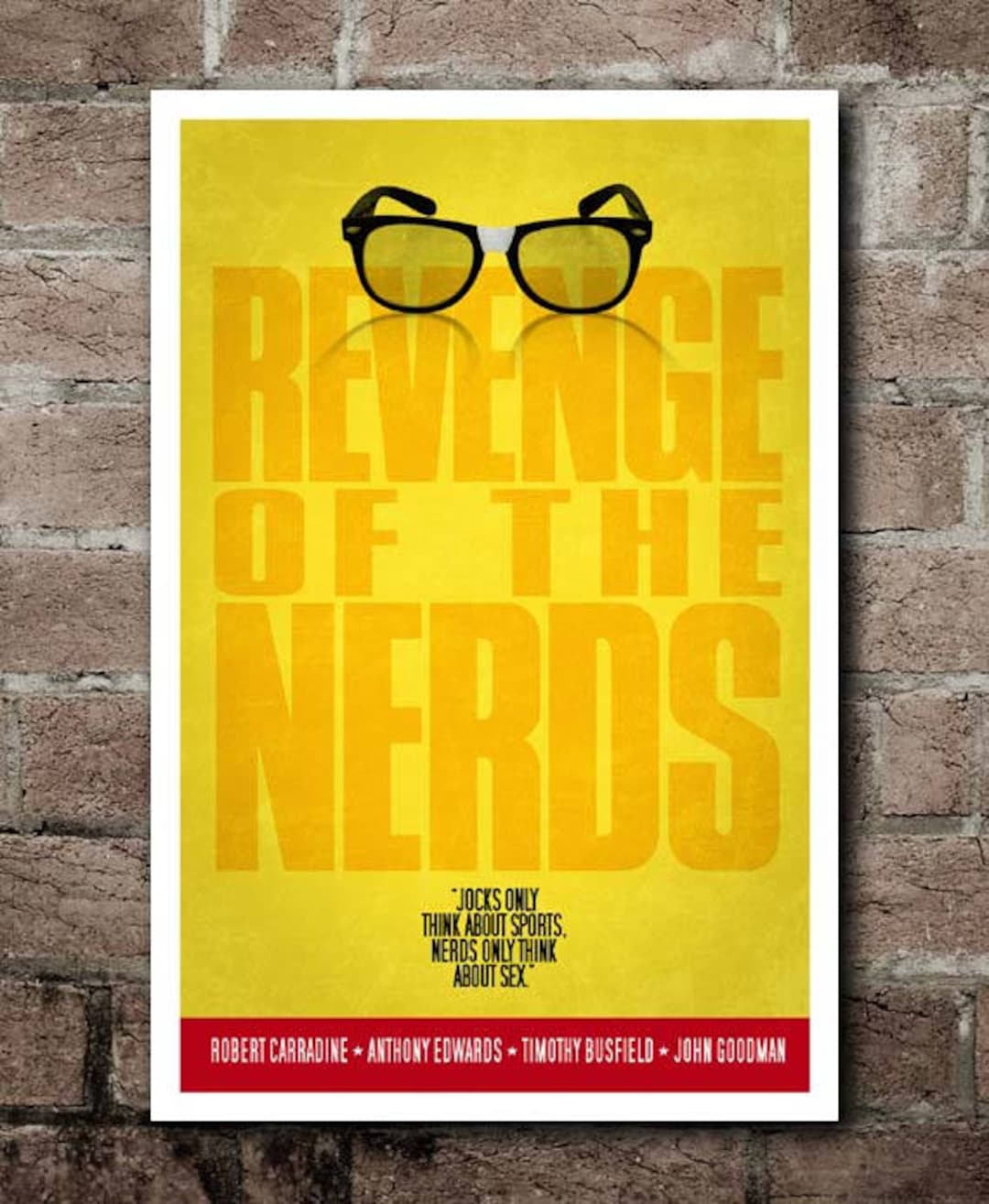 REVENGE of the NERDS Movie Quote Poster - Etsy