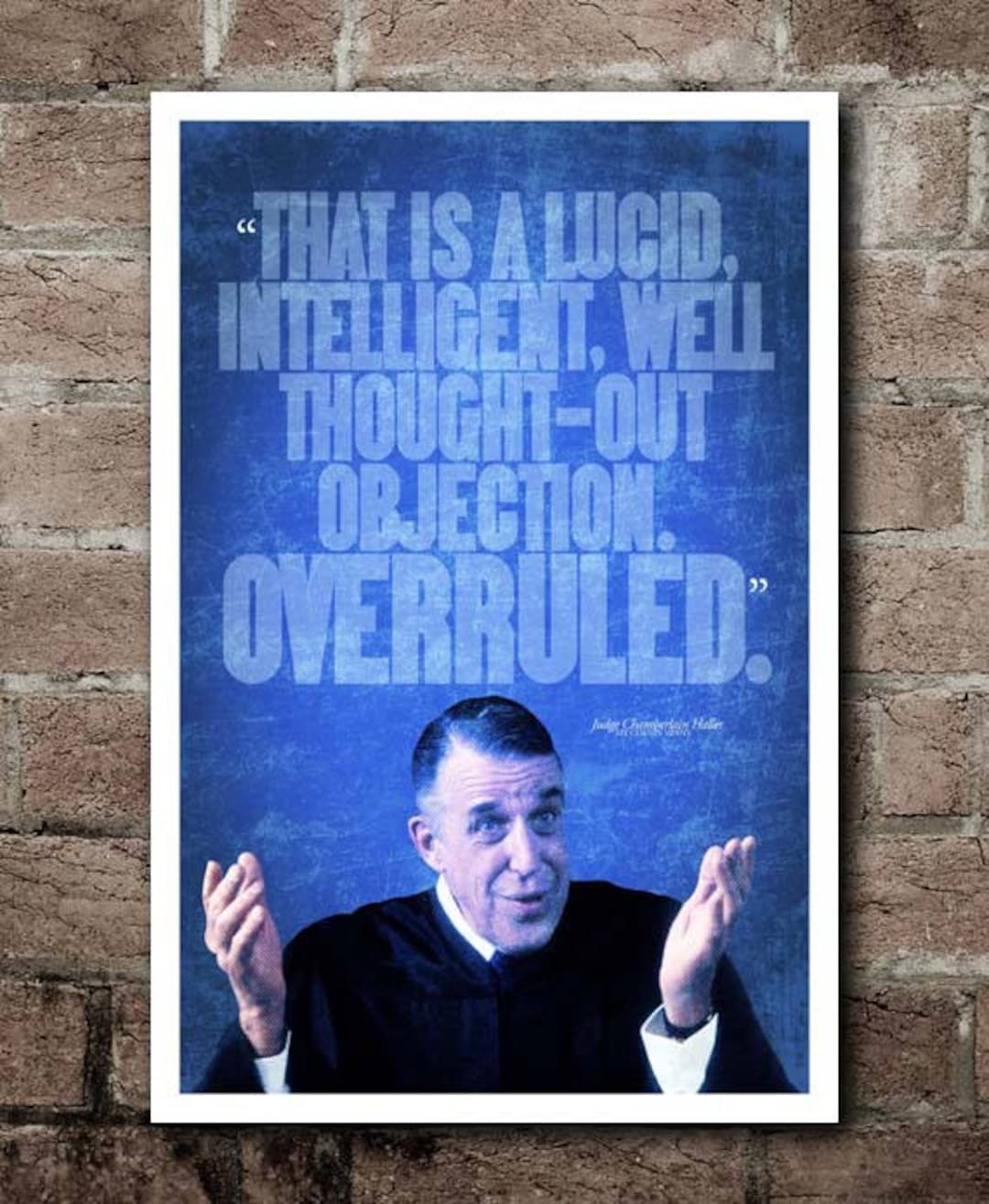 My Cousin Vinny "overruled" Quote Poster (12"x18") - Etsy