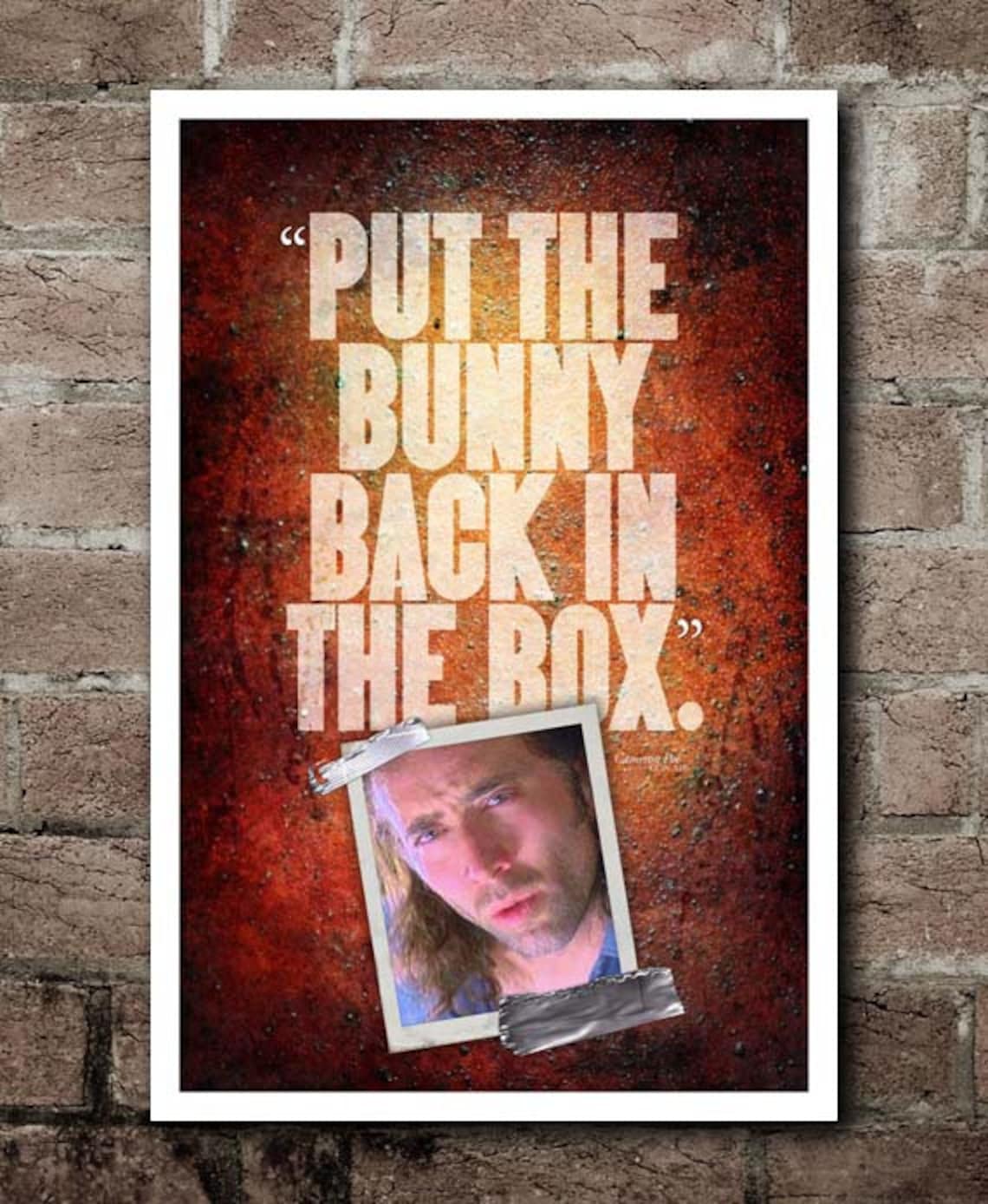 Con Air "bunny" Quote Poster (12"x18") - Etsy