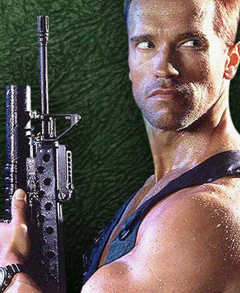 Predator "choppa" Quote Poster (12"x18") - Etsy