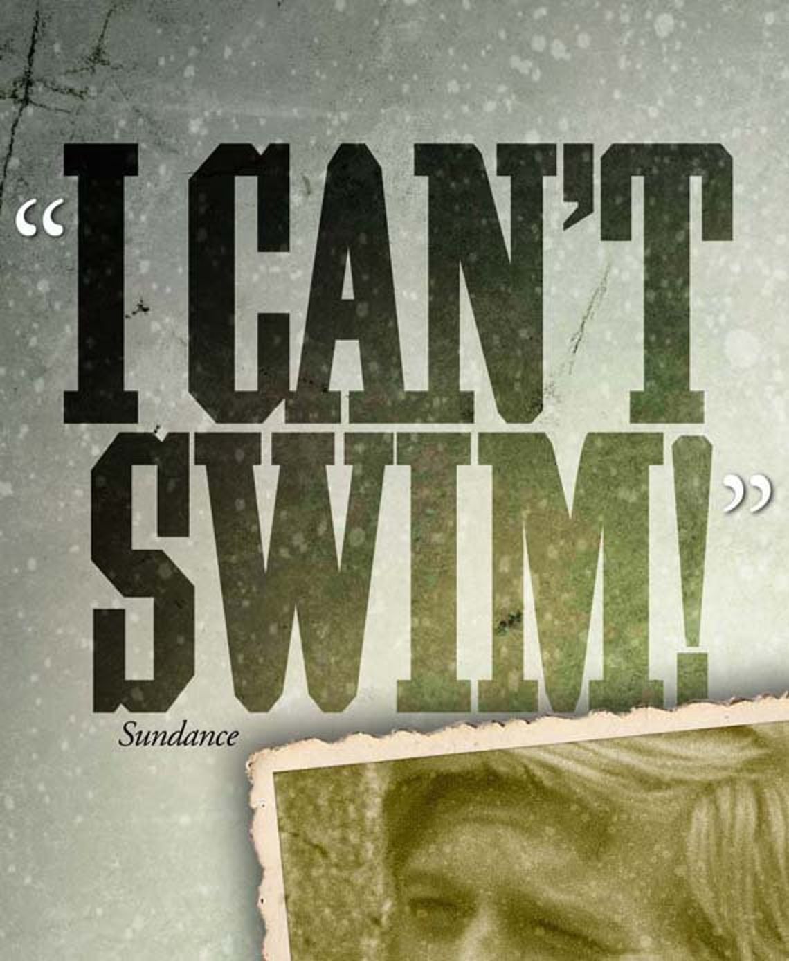 Butch Cassidy & the Sundance Kid swim Crazy - Etsy