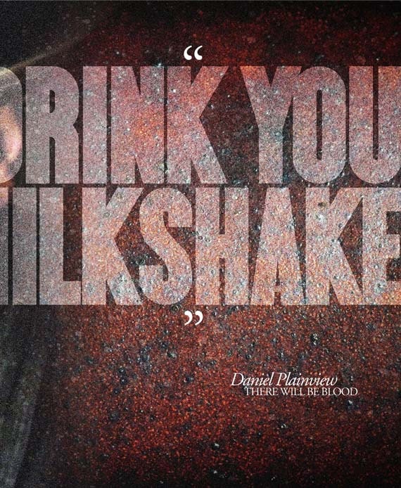 There Will Be Blood milkshake Quote Poster - Etsy UK