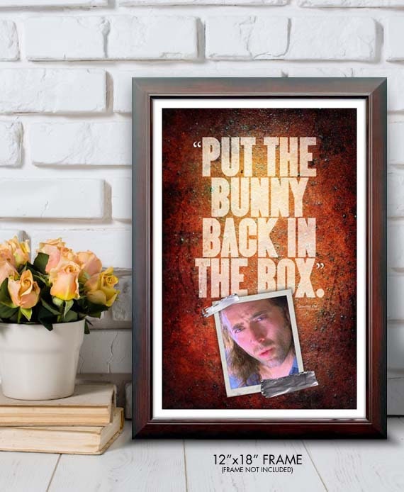 Con Air "bunny" Quote Poster (12"x18") - Etsy