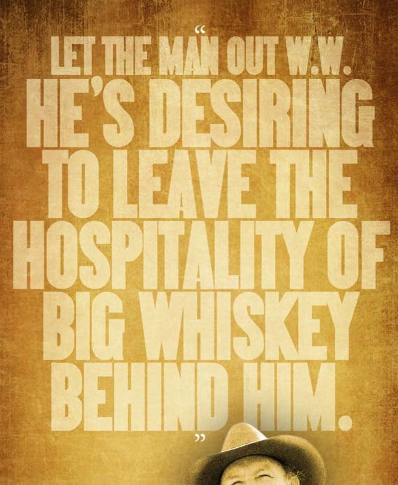 UNFORGIVEN Little Bill Quote Poster | Etsy