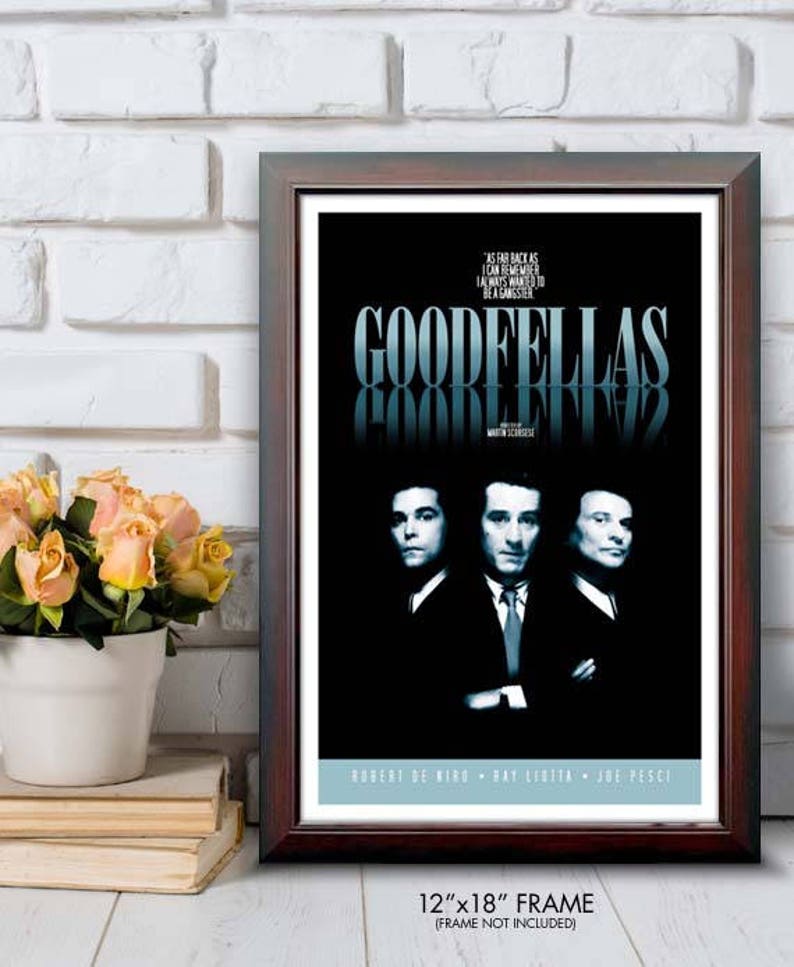 GOODFELLAS Movie Quote Poster 12x18 - Etsy