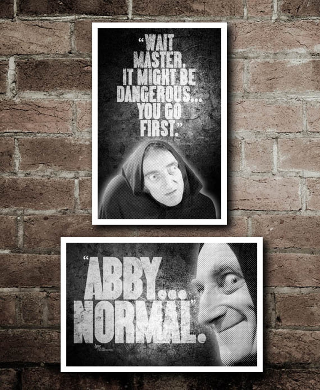 Young Frankenstein IGOR Quote Poster COMBO Pack: Reduced Shipping ...
