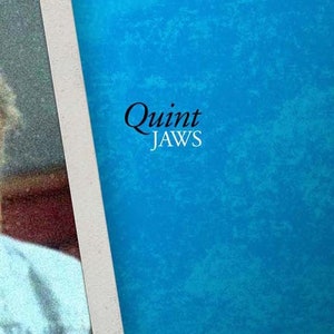 JAWS Quint Speech Quote Poster (12"x18") - Etsy