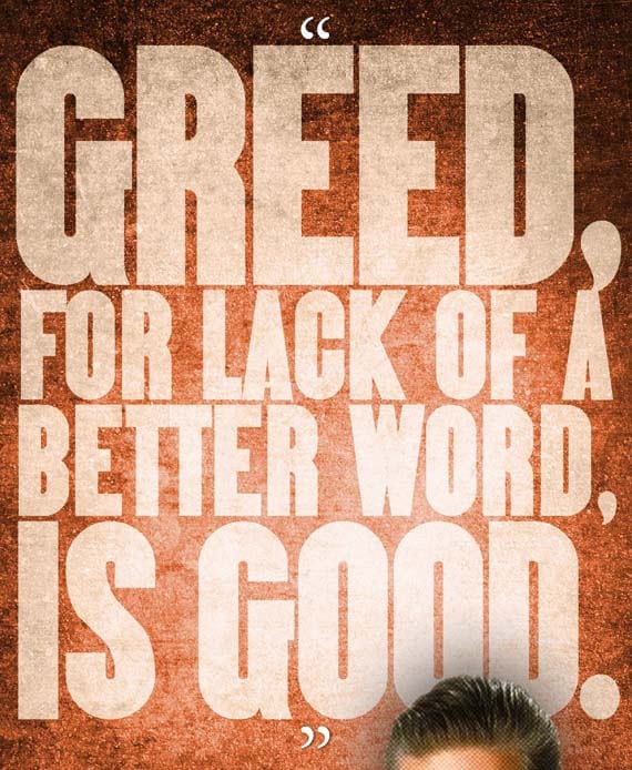 Greed Is Good Full Text