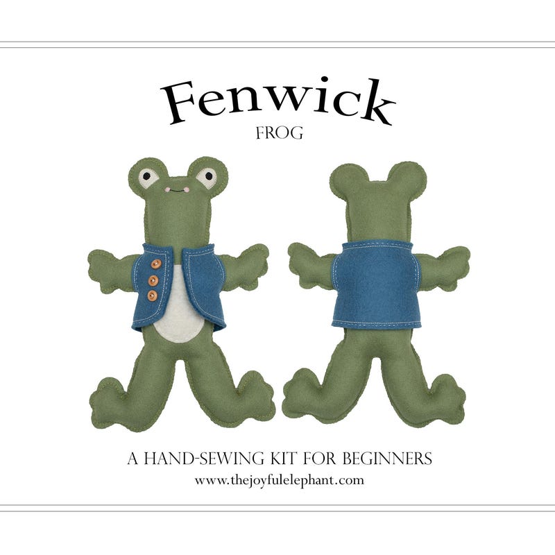 Frog Craft Kit - Etsy