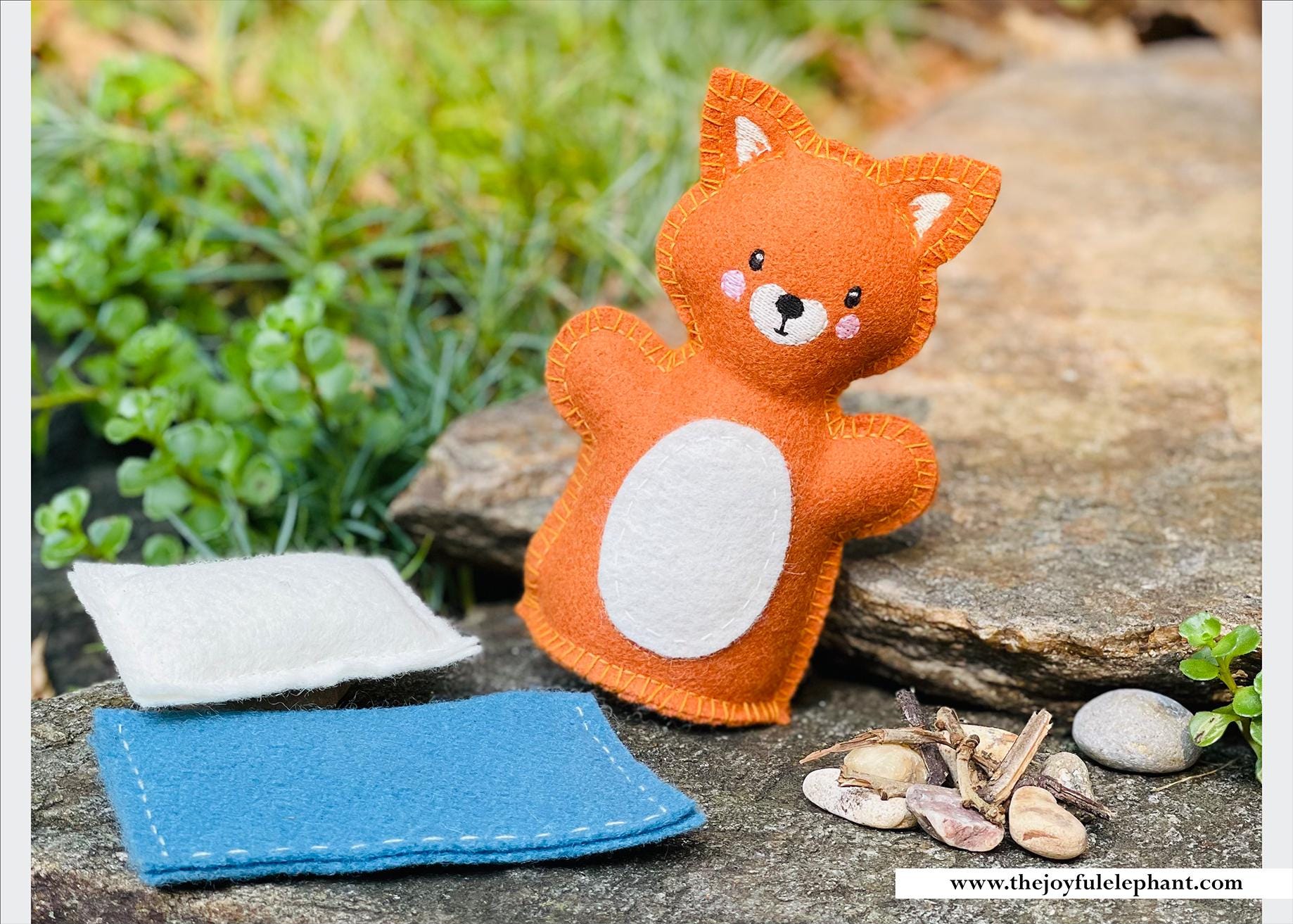 Make Your Own Finn Fox Beginner Sewing Kit, Easy Craft for Kids or ...