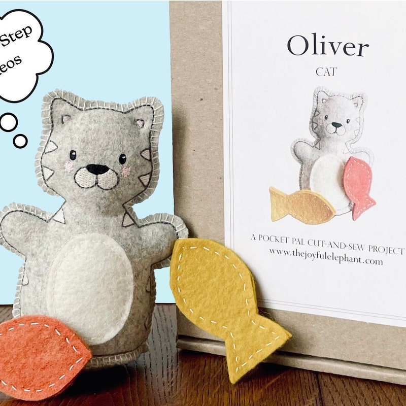 Felt Sewing Kit - Etsy