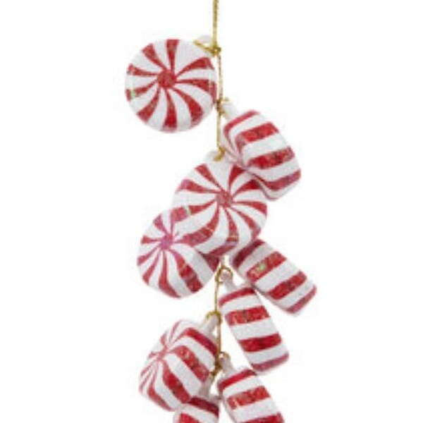 Peppermint Ornament - Etsy