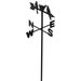 Metal Weather Vane Mini Garden Decoration Diy Projects 8" Height ...