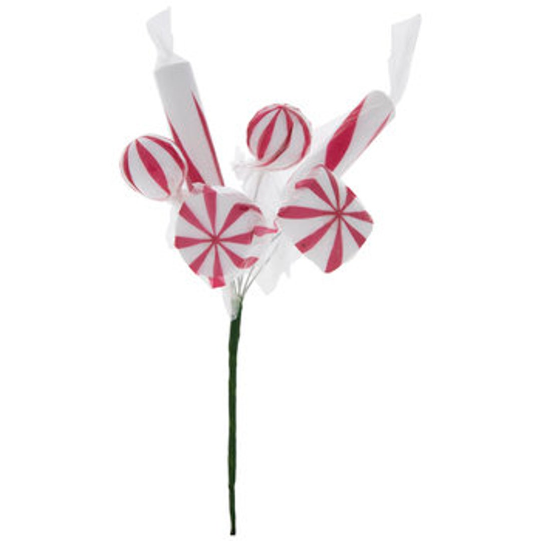 Christmas Picks and Sprays, Artificial Christmas Candy, Christmas ...