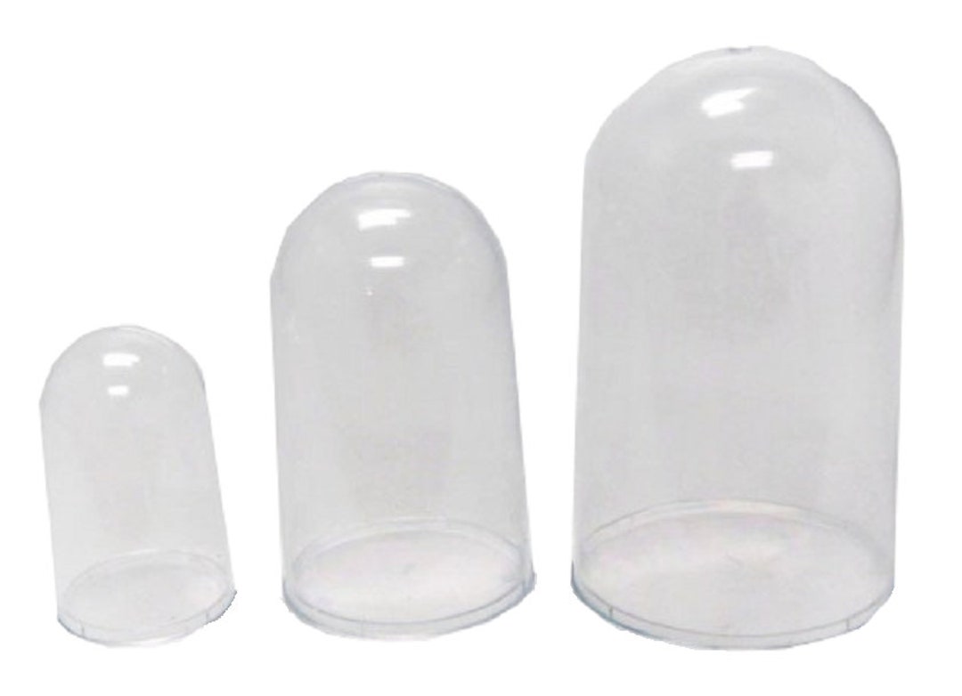 Plastic Dome Case Display Centerpiece With Clear Base DIY Favor Cake ...
