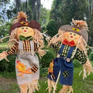 Harvest Bounty: 25"large Scarecrow Picks for a Fall Autumn Decorating ...