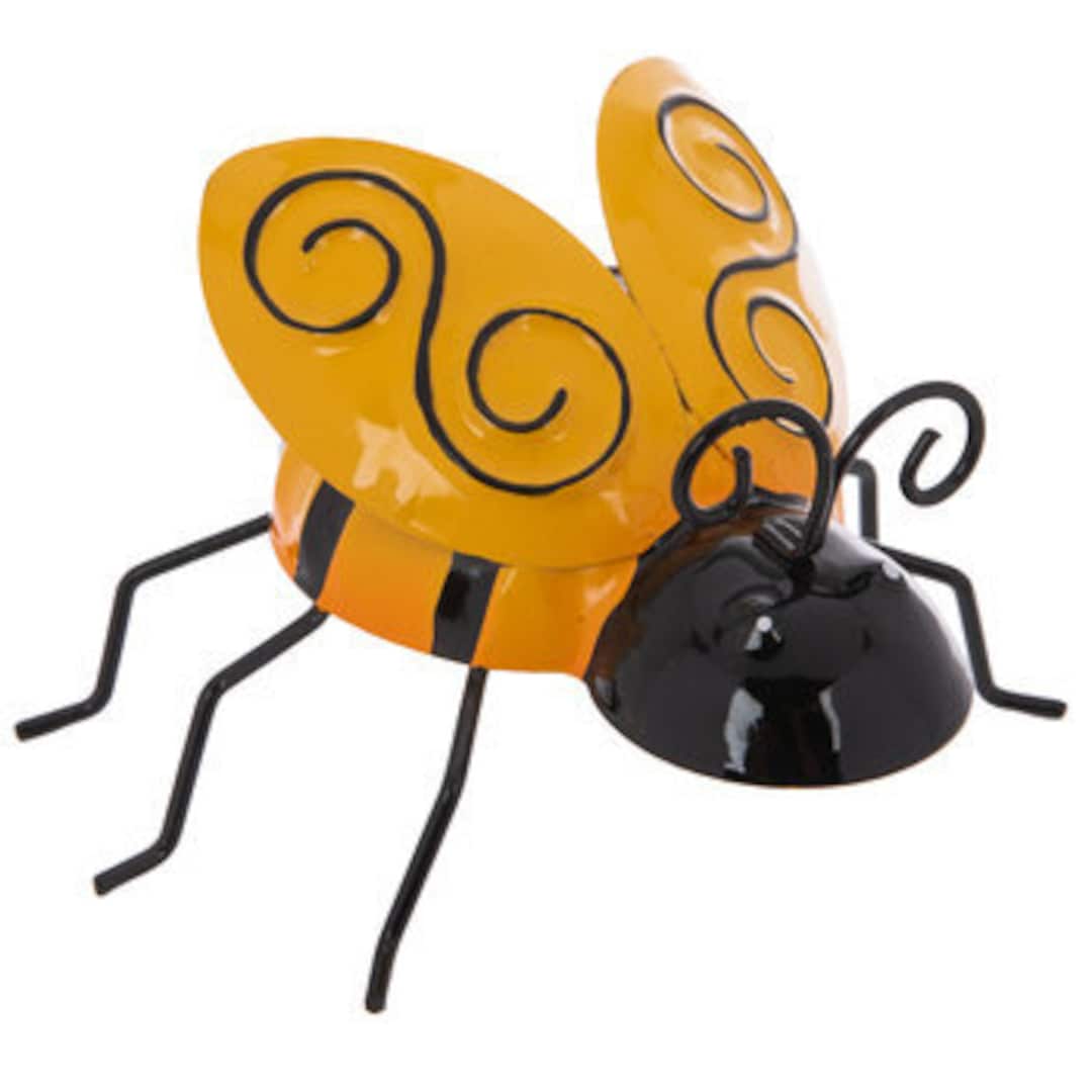 Metal Bee Tin Home Decoration Garden Decoration - Etsy