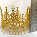 Gold Rhinestone and Pearl Princess Crown Decoration for All Party ...