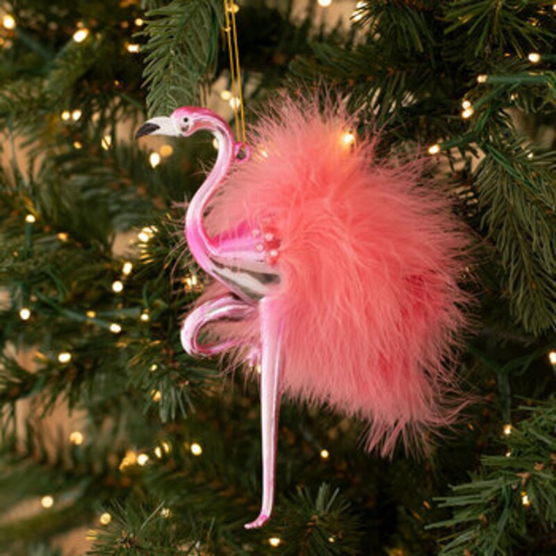 Glass Flamingo - Etsy