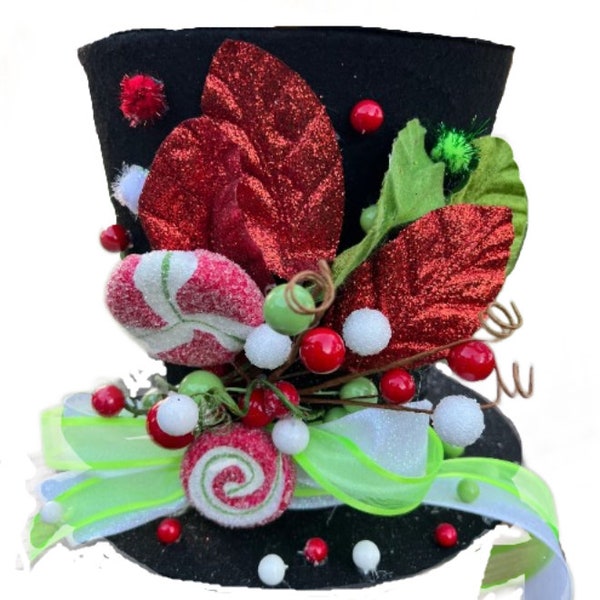 Top Hat Tree Topper - Etsy