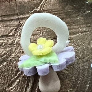 6 Baby Shower Cold Porcelain Mini Baby Pacifier Favor, Baby Girl, Boy ...