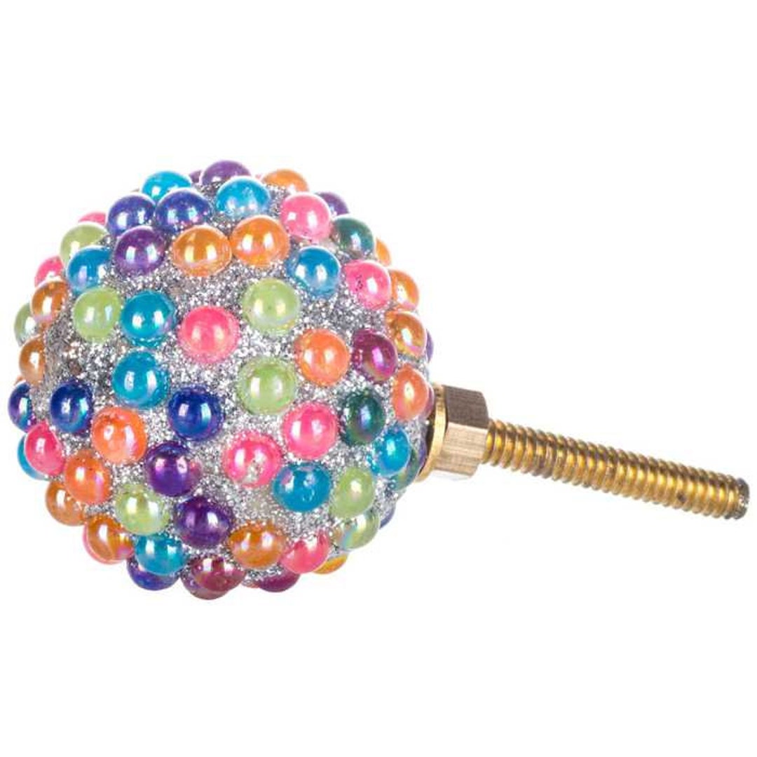 Multi-color Pearl Beaded Drawer Knob Home Decoration Office Decor Gift ...
