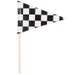 24 Checkered Flag Cupcake Toppers Birthday Party Supplies Goodie Bags ...