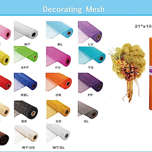 Deco Mesh - Etsy