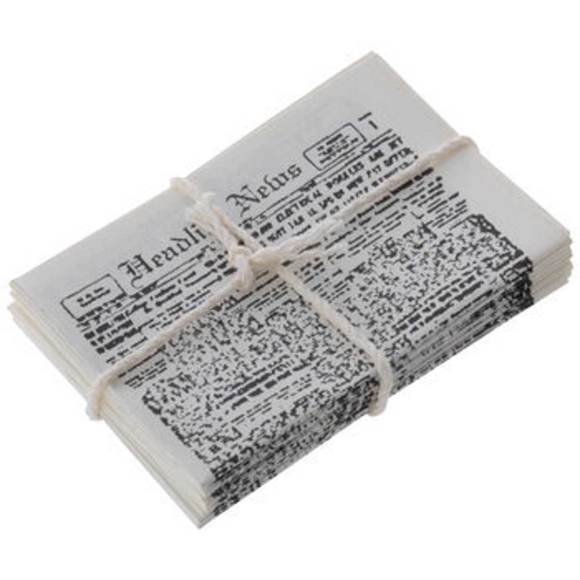 Miniature Newspaper Newspapers Pretend Playhouse Doll House - Etsy